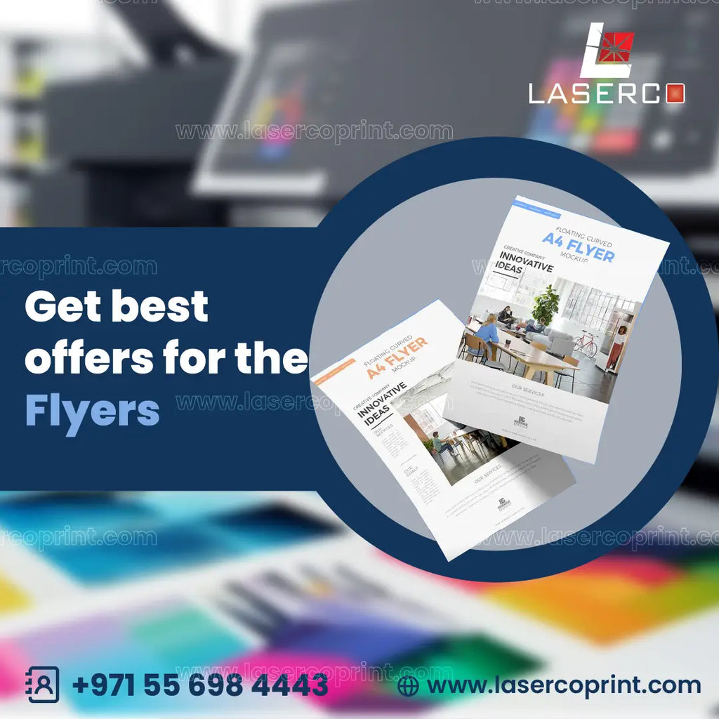 Flyer Printing In Dubai | LasercoPrint