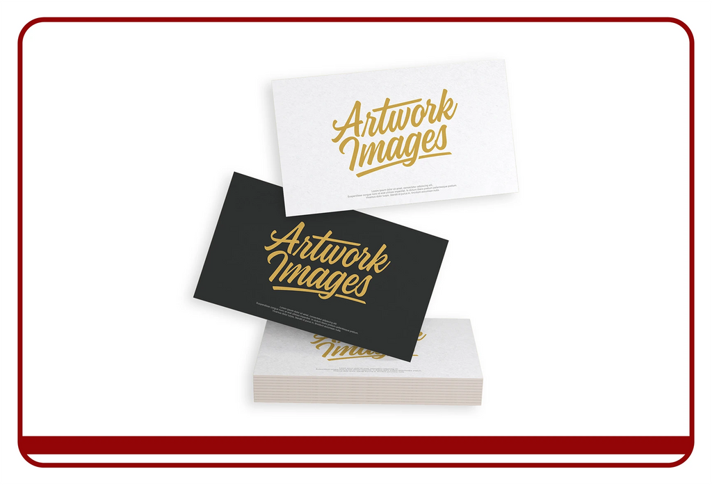 Velvet lamination Business Card - LasercoPrint
