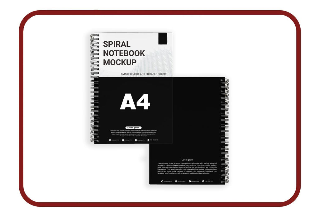 Custom Notebook Printing - LasercoPrint