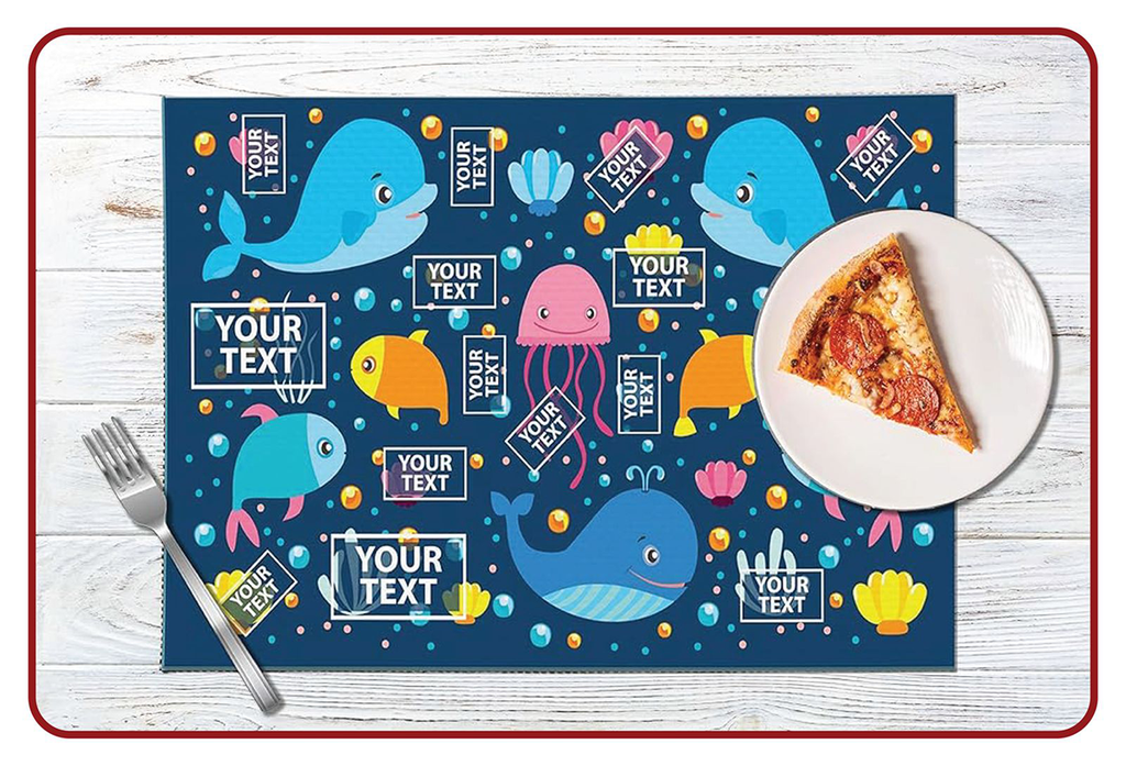 Custom table mats - LasercoPrint