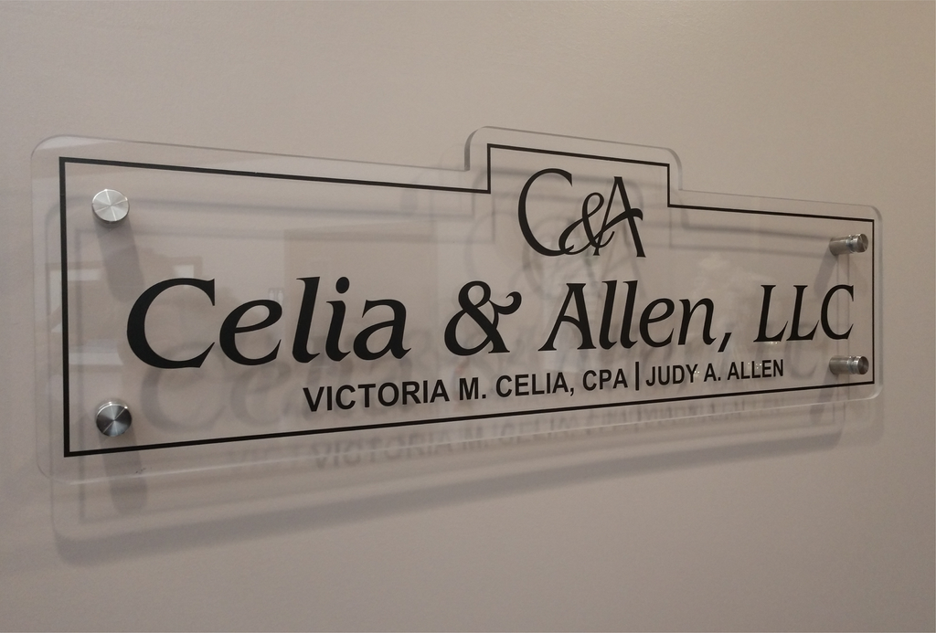 Custom wall signage - LasercoPrint