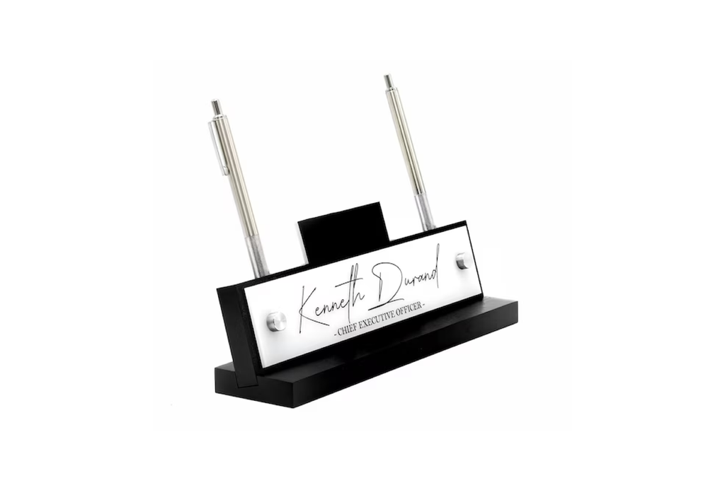 Engraved Table Top Plates - LasercoPrint