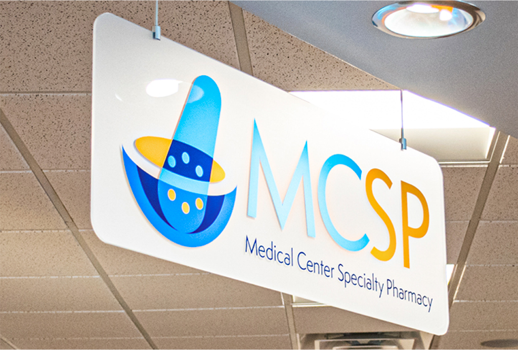 Hanging promotional signs - LasercoPrint