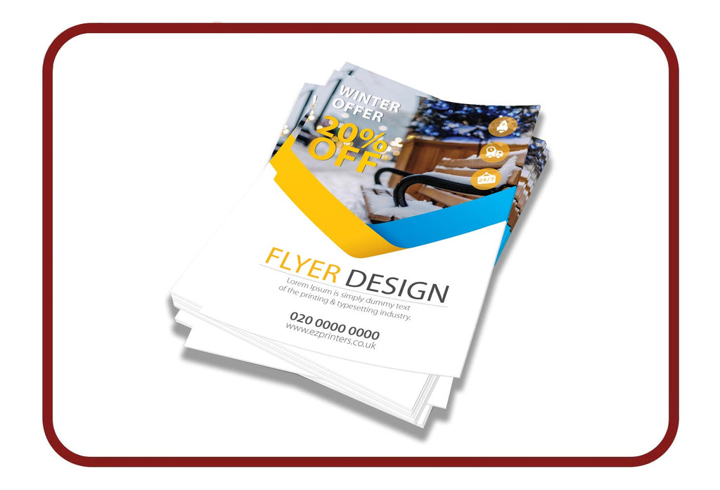 Promotional Flyer Printing - Shipping all across UAE – Laserco